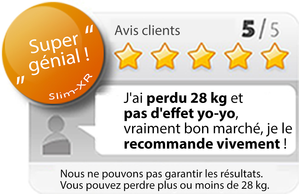Slim-XR - perdez du poids dès maintenant